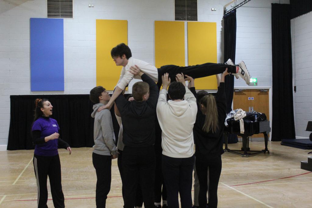 Frantic Assembly Workshop - Merchant Taylors' School