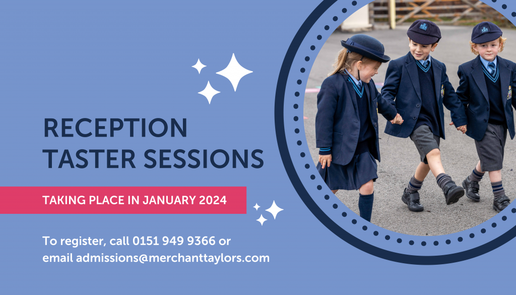 Reception Taster Sessions 2024 - Merchant Taylors' School