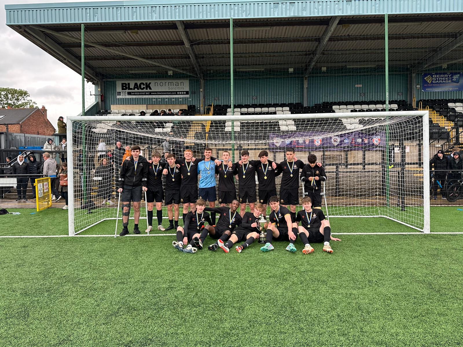 U19 Sefton Cup Champions - Merchant Taylors' School